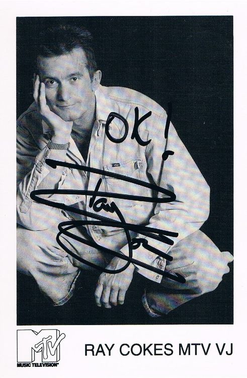 Ray Cokes 1958- MTV Autogramm signiert Foto 10x15cm (Gebraucht) in ...