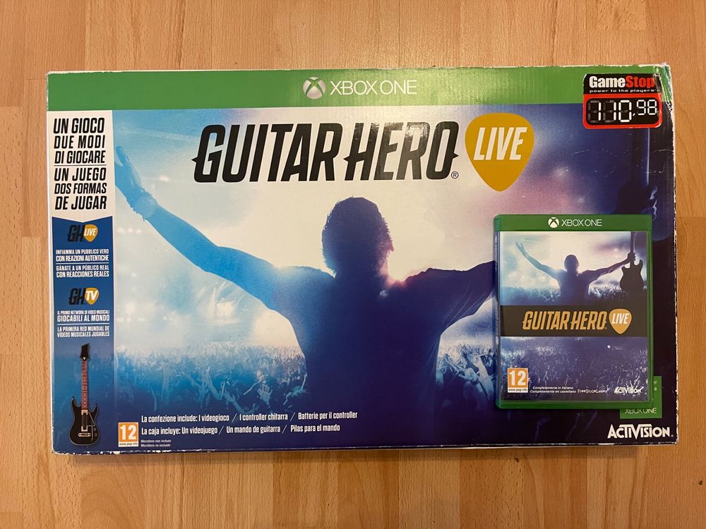 Guitar Hero Live Xbox One, Xbox Series X (Gebraucht) in Couvet für CHF ...