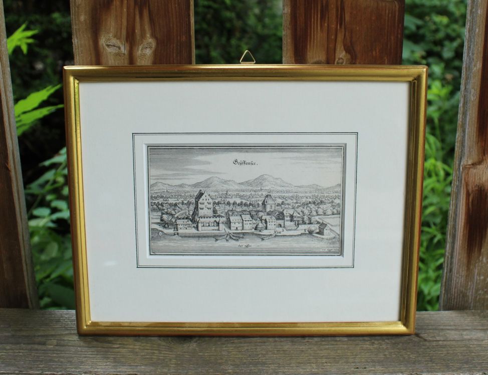 Kupferstich Greifensee Matth. Merian um 1650 über Eck verg (Gebraucht) in Zürich für CHF 30 ...