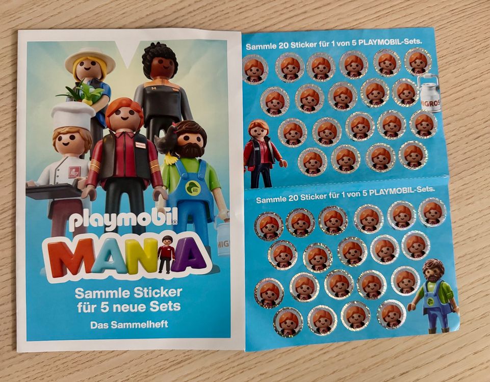 Playmobil Mania 2 volle Karten Migros (Neu (gemäss Beschreibung)) in Thalwil für CHF 35 – mit ...