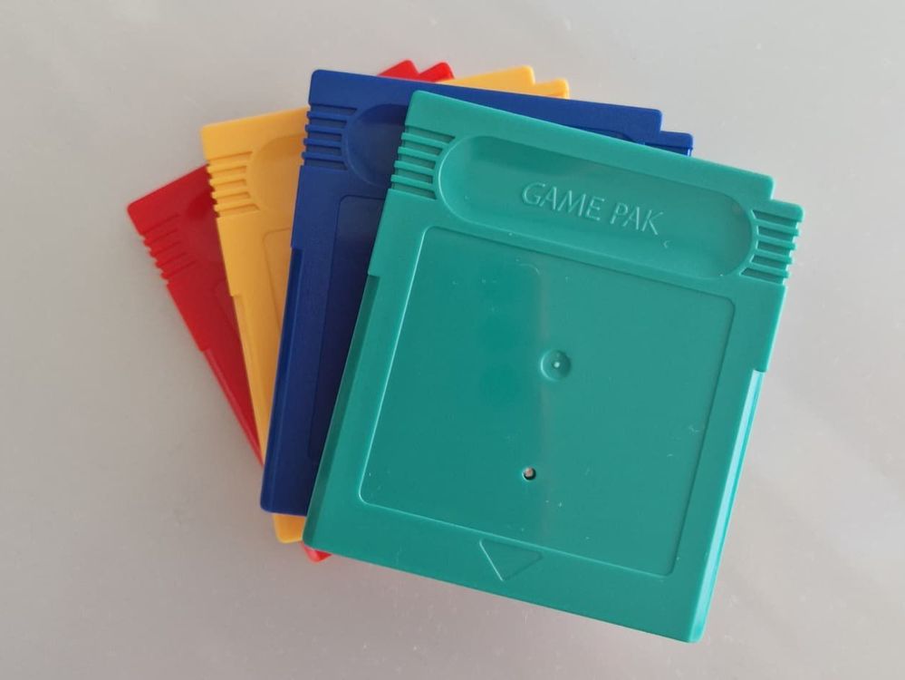 Game Pak Cartridge - Retromodding Gameboy - Lot de 4 (Neuf avec ...