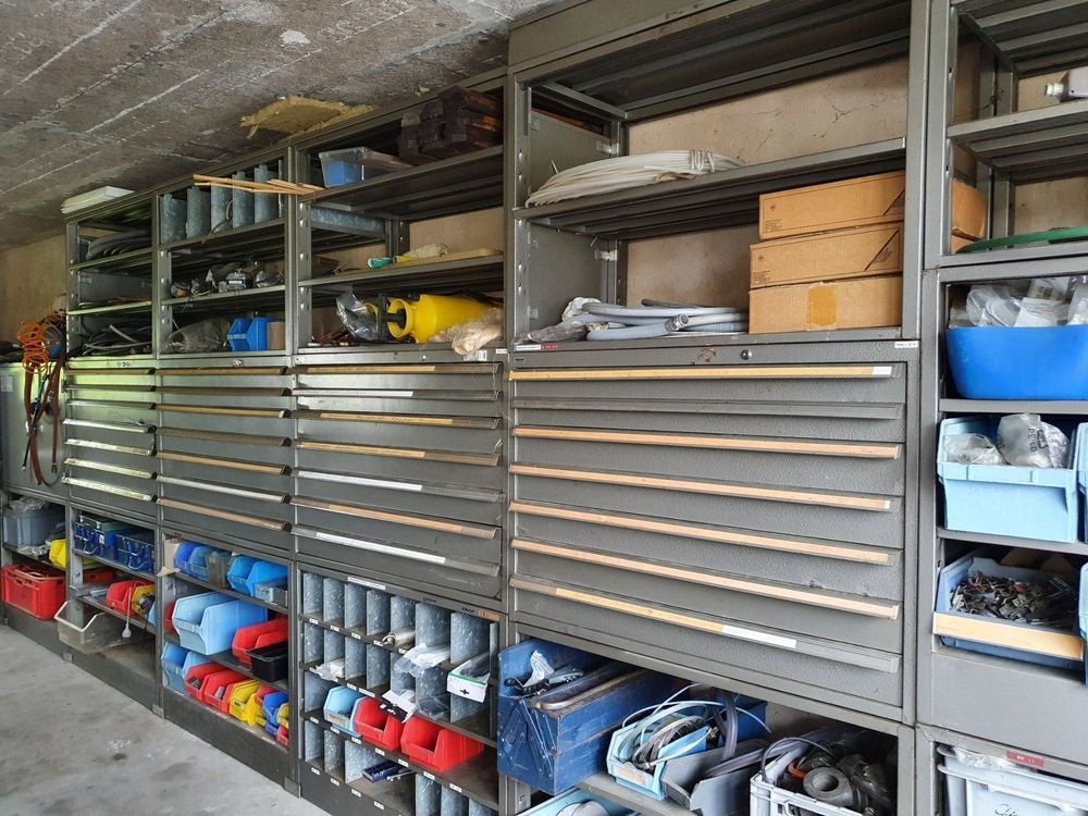 Eisen Regale für Werkstatt (Gebraucht) in Fulenbach für CHF 1600 – mit Lieferung auf Ricardo kaufen