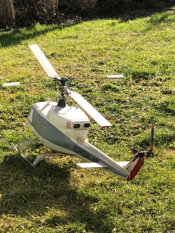 RC-Modell, alter Helikopter Bell 212, 150cm lang, 50cm hoch | Kaufen ...
