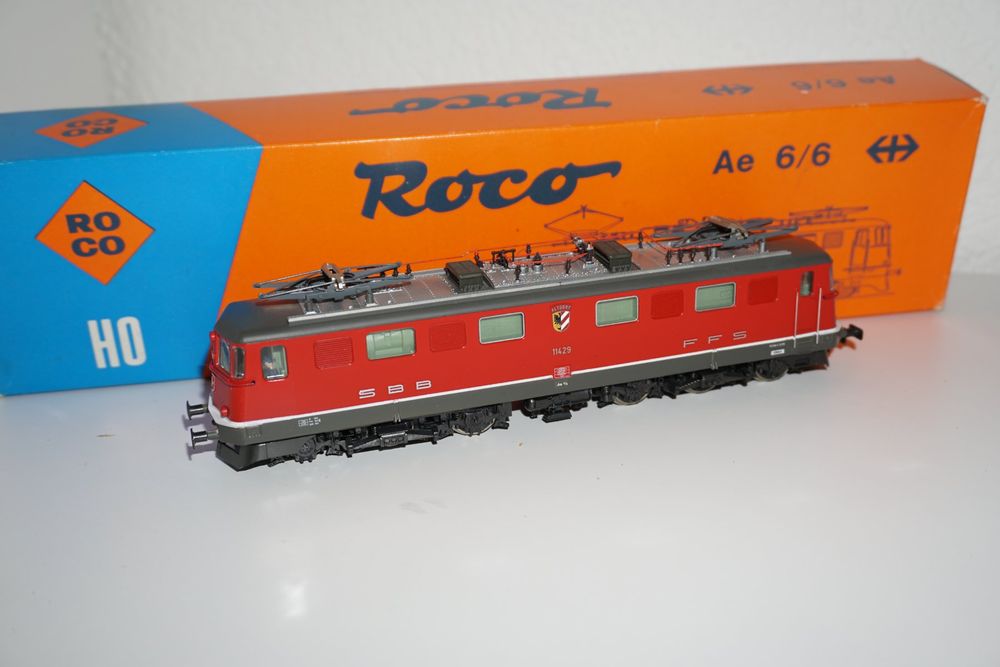 Roco 43536 - SBB Ae 6/6 rot Altdorf H0/DC (Gebraucht) in Matten b. Interl für CHF 74 – mit ...