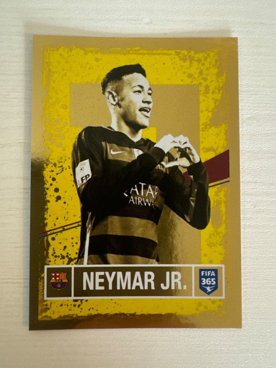 Neymar Jr. Panini Sticker FIFA 365 (Barcelona) (Neu (gemäss ...