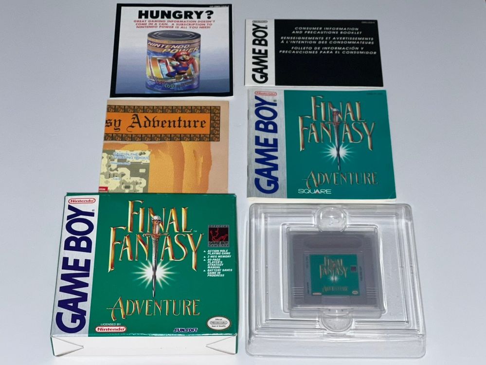 Game Boy Classic (GB) Spiel - Final Fantasy Adventure (OVP) | Kaufen ...