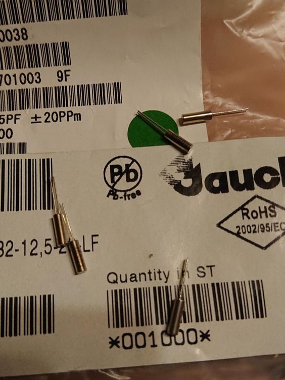 5 Stk Uhren-Quarz 32.768kHz 12.5pF von Jauch (Neu (gemäss Beschreibung)) in Grenchen für CHF 1 ...