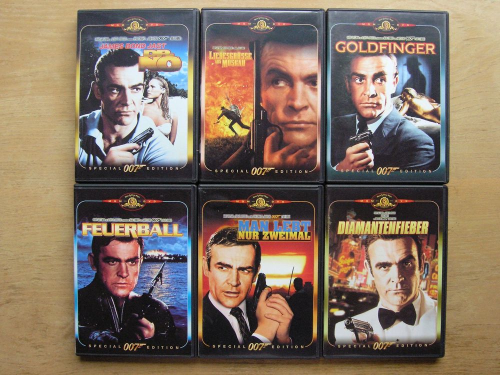 JAMES BOND MGM 007 COLLECTION SEAN CONNERY EDITION (Gebraucht) in Zuzwil SG für CHF 24.5 – mit ...