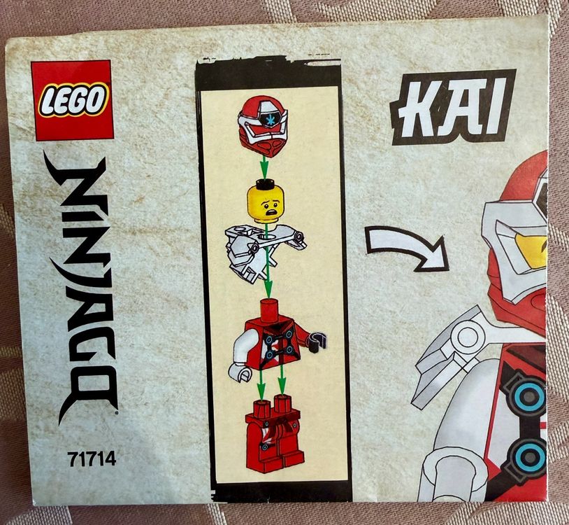 Lego Ninjago 71714 - Kai Avatar - Arcade Pod (Gebraucht) in Höri für ...