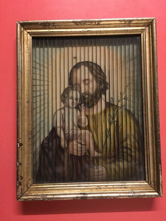 Antike Bild Heilige Familie,Heilige Maria undJoseph,Christus (Gebraucht ...