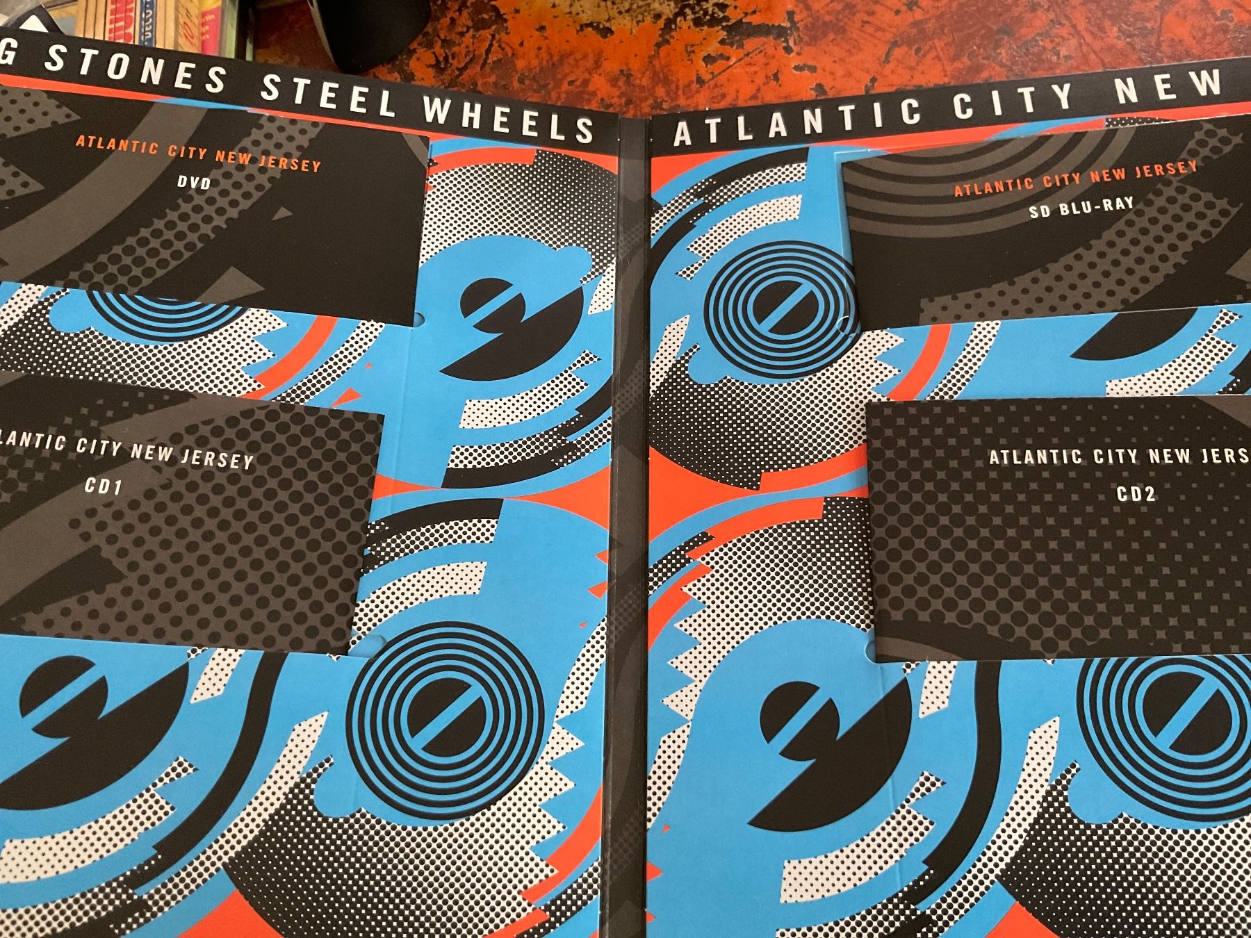 Rolling Stones Steel Wheel Live 3 CD & 3 DVD (Neu (gemäss Beschreibung ...