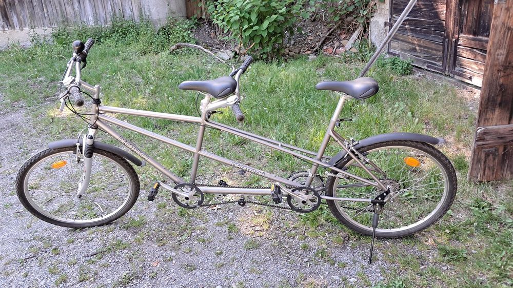 Tandem Fahrrad Decathlon - fast nie gefahren (D'occasion) à Uerikon ...