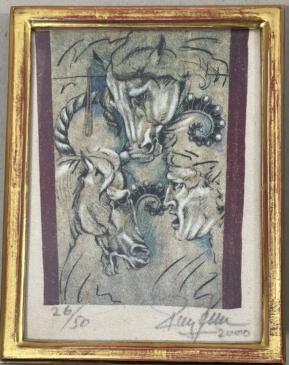 Rolf Knie (1949) Lithographie Handsigniert (Gebraucht) in Root für CHF 89 – nur Abholung auf ...