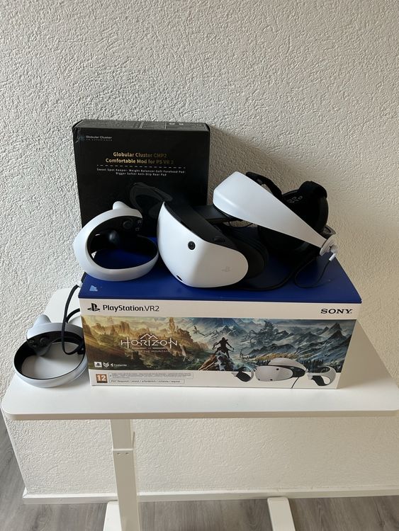 PSVR2 mit modifizierter/bequemer Kopfhalterung (Gebraucht) in Basel für ...