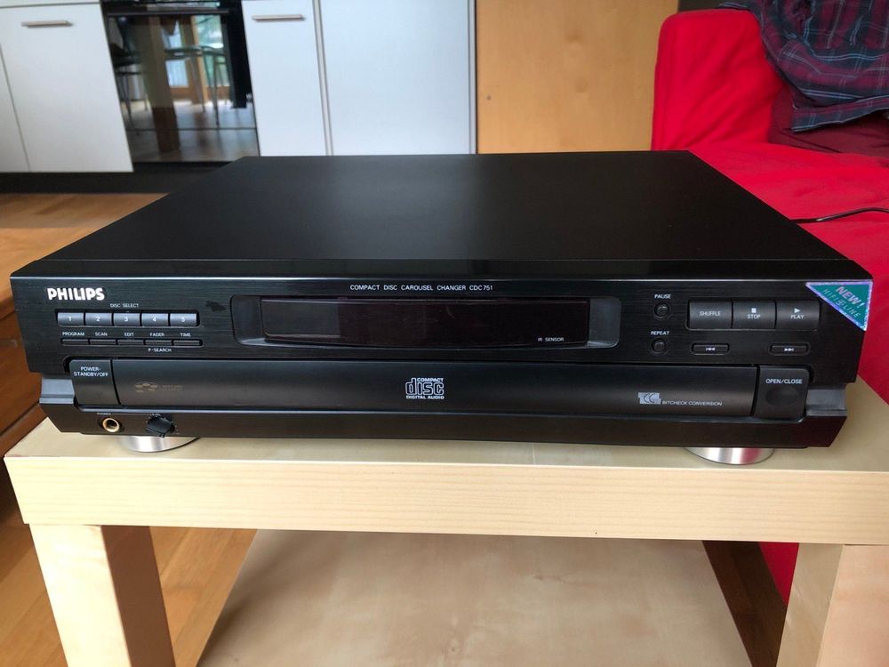 5-fach CD-Wechsler Philips CDC 751 | Kaufen auf Ricardo