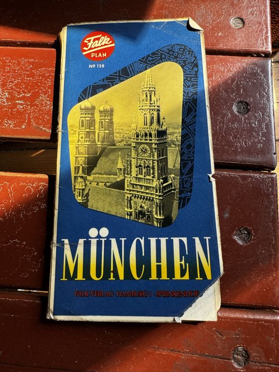 Falkplan München, 1958, guter Zustand | Kaufen auf Ricardo