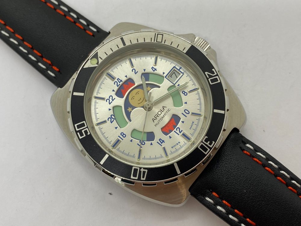 AROLA 42mm Automatik läuft /// B822 | Kaufen auf Ricardo