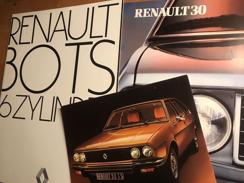 Prospekte Konvolut Renault 30 | Kaufen auf Ricardo