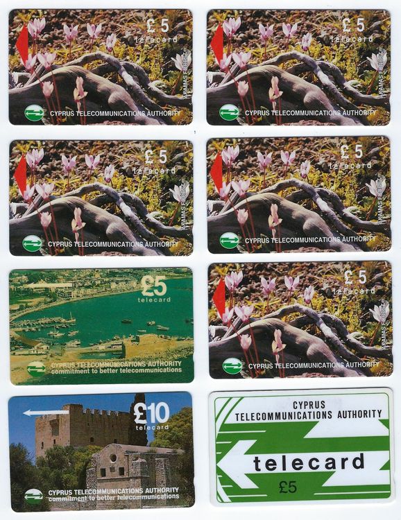 Telefonkarte Zypern Telecard Cyprus Telecommunications 16stk (Gebraucht ...