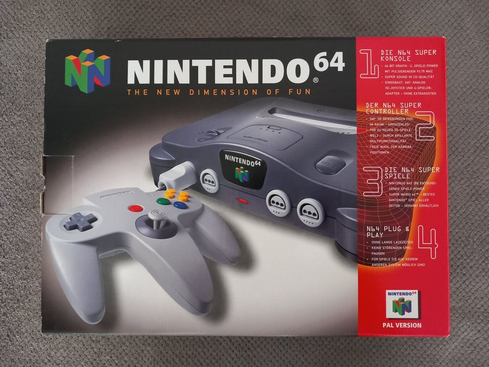 Nintendo 64 Konsole mit OVP ***SAMMLERZUSTAND*** (Gebraucht) in Basel ...