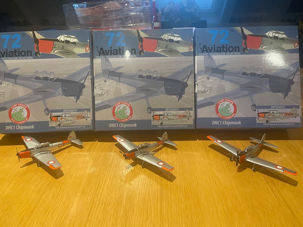 Trainingstaffel der Royal Danish Air Force Metall 1/72 (Neu und ...