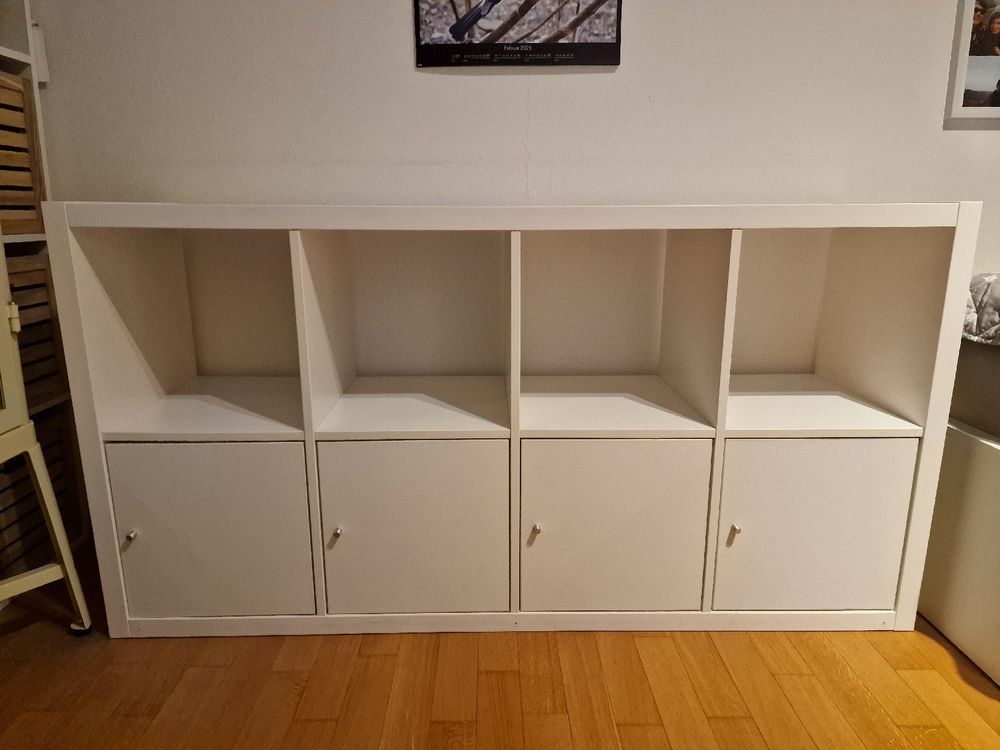 Ikea Kallax Regal mit 4 Türen | Kaufen auf Ricardo