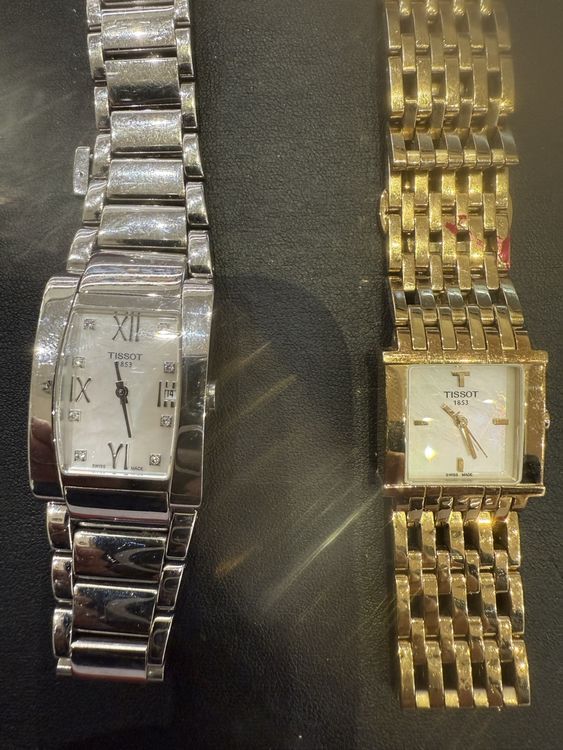 Zwei Tissot-Uhren (Gebraucht) in Allschwil für CHF 350 – mit Lieferung ...