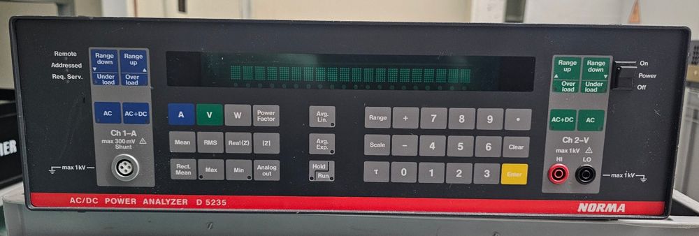 3Stück Norma D 5235 AC/DC Power Analyzer (Gebraucht) in Boniswil für ...