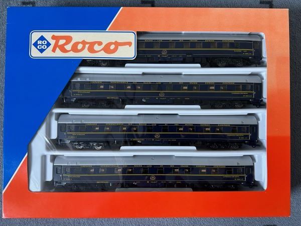 Roco H0 44050: CIWL Orient Express Schlafwagen-Set (4tlg) (Neu (gemäss ...