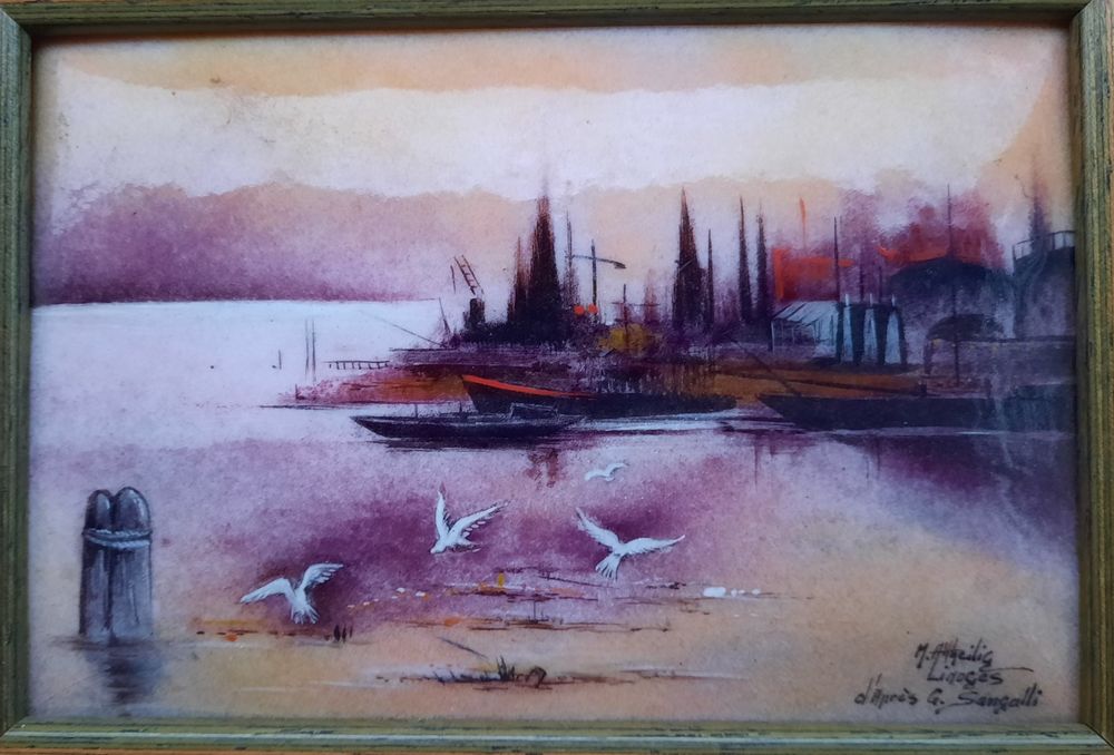 Bild emailiert, signiert mit Zertifikat (Gebraucht) in Weinfelden für CHF 40 – mit Lieferung auf ...