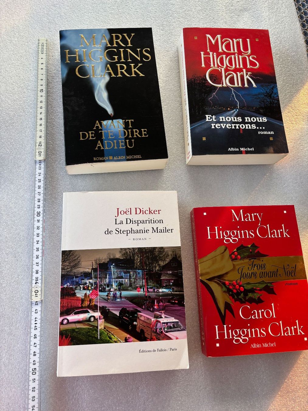 Livres polars en français de Mary Higgins Clark&Joël Dicker (Gebraucht ...