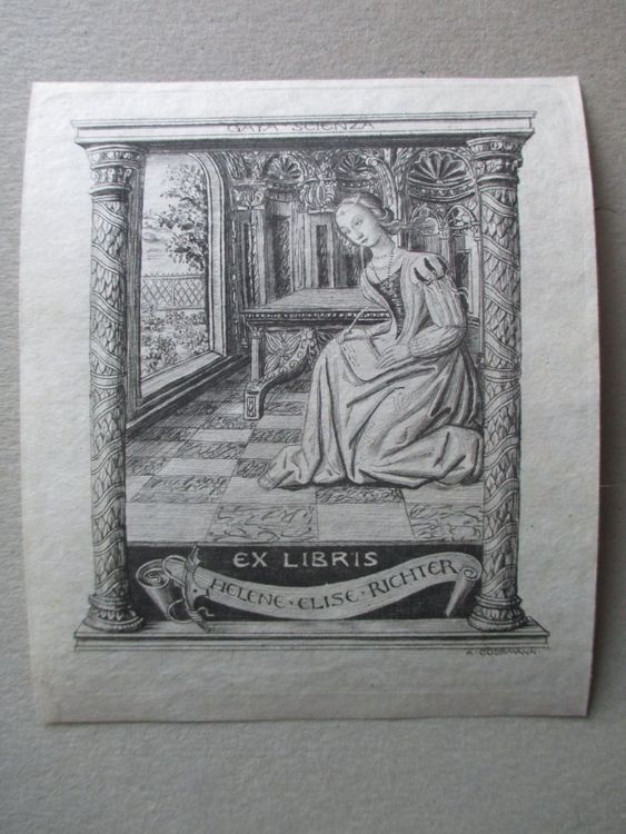 Original Kupferstich Alfred Cossmann | Kaufen auf Ricardo