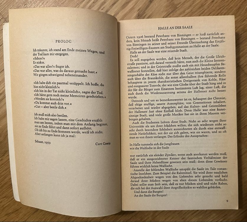 Curt Goetz Valerie von Martens: Memoiren (1977) (Gebraucht) in ...