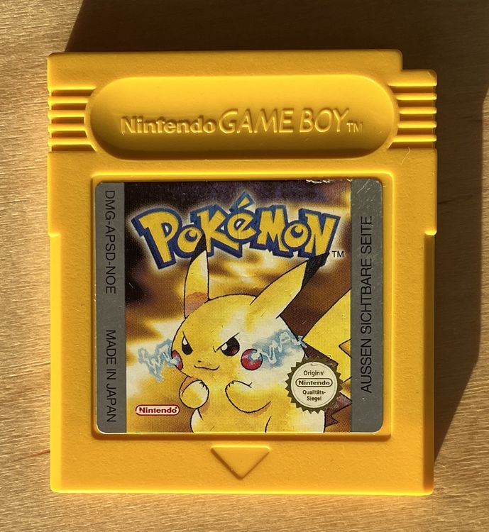 Pokémon Gelb / Gelbe Edition Game Boy Deutsch (Gebraucht) in Dornach ...