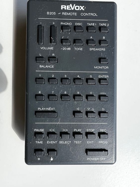Revox Fernbedienung B205 | Kaufen auf Ricardo