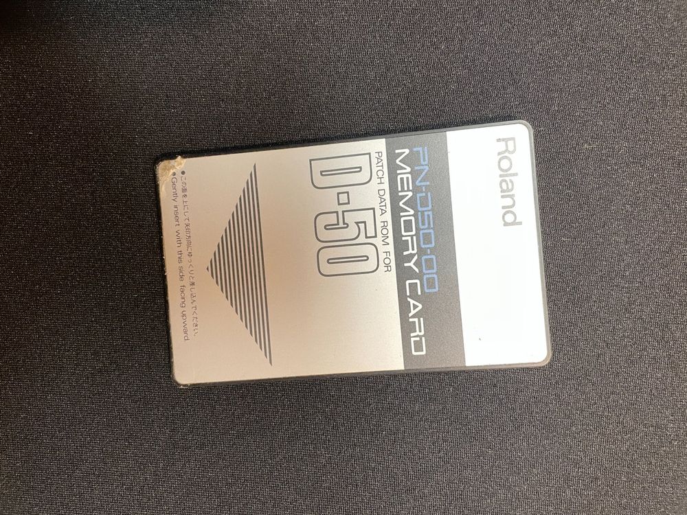 Roland Memory Card zu Roland D-50 (Gebraucht) in Bern für CHF 58 – nur ...