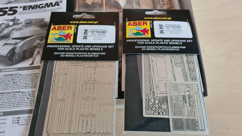 1:35 T-55 Iraqi Enigma + 2x Aber Photoetch - Tamiya 35234 (Neu (gemäss ...