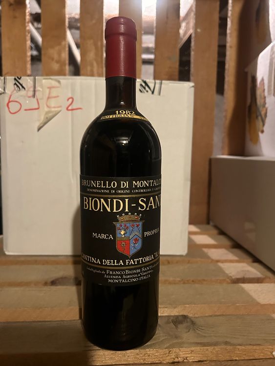 Biondi-Santi Brunello di Montalcino 1982 Tenuta Il Greppo (Neu (gemäss ...