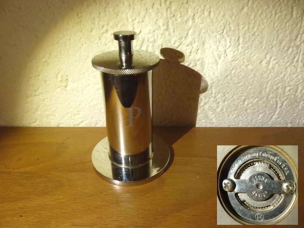 STOHA Design Pfeffermühle Made in Germany höhe 10 cm (Gebraucht) in ...