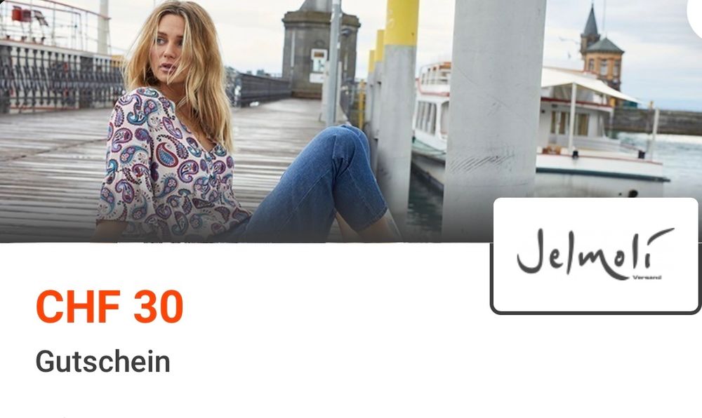 Jelmoli 30 CHF Gutschein | Kaufen auf Ricardo