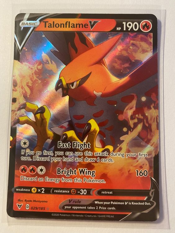 Pokemon Talonflame V 029/029 Vivid Voltage EN | Kaufen auf Ricardo