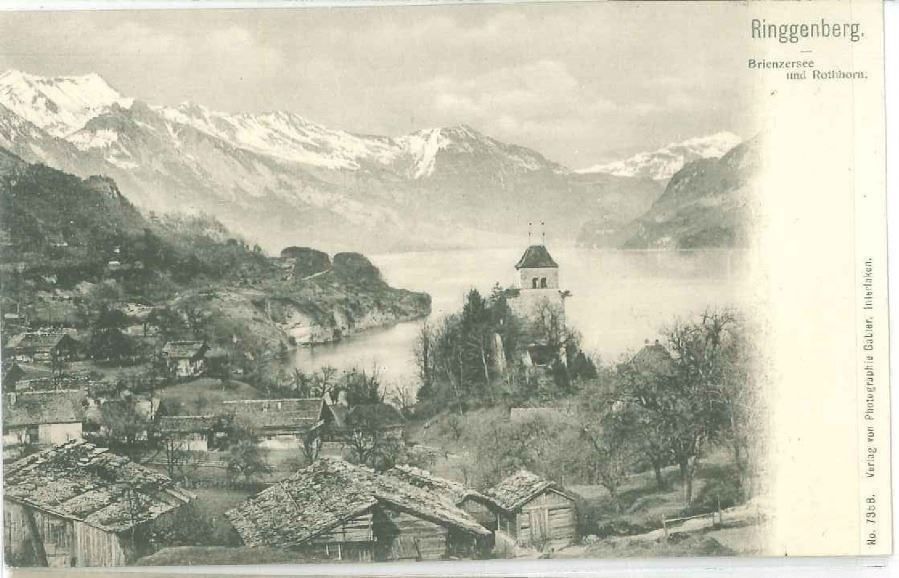 Ringgenberg, Brienzersee, Rothorn, um 1900 (Gebraucht) in Frauenfeld ...