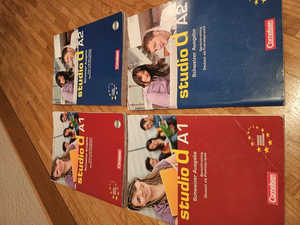 Studio d A1+A2 Schweizer Ausgabe - Deutsch lernen (Gebraucht) in Rapperswil SG für CHF 5 – mit ...