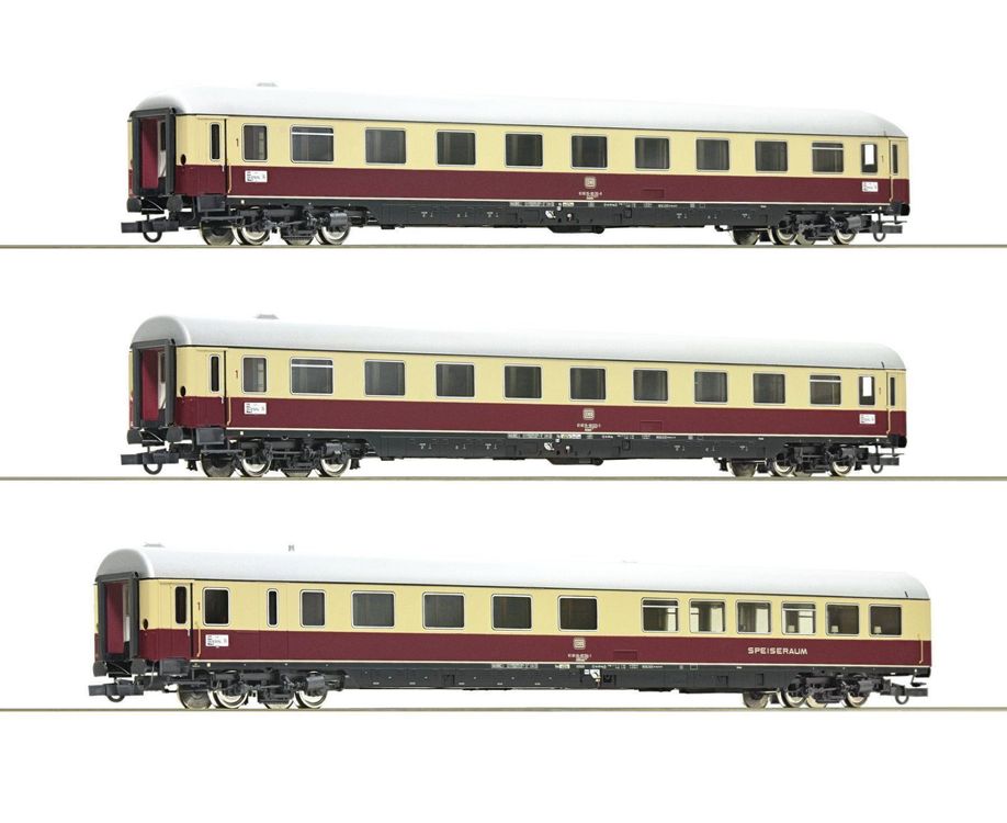 Roco H0 74072 - 3-tlg. Wagenset TEE , DB | Kaufen auf Ricardo