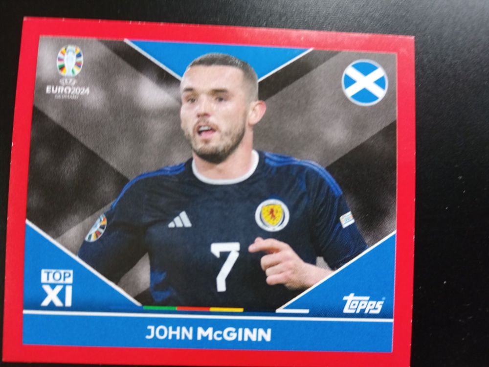 John Mc Ginn SCO TOP 1 Topps EM 2024 Sticker | Kaufen auf Ricardo