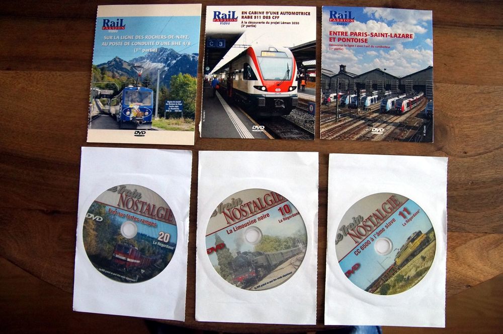 Rail Passion und Le Train - Diverse DVD (Gebraucht) in Schönenwerd für ...