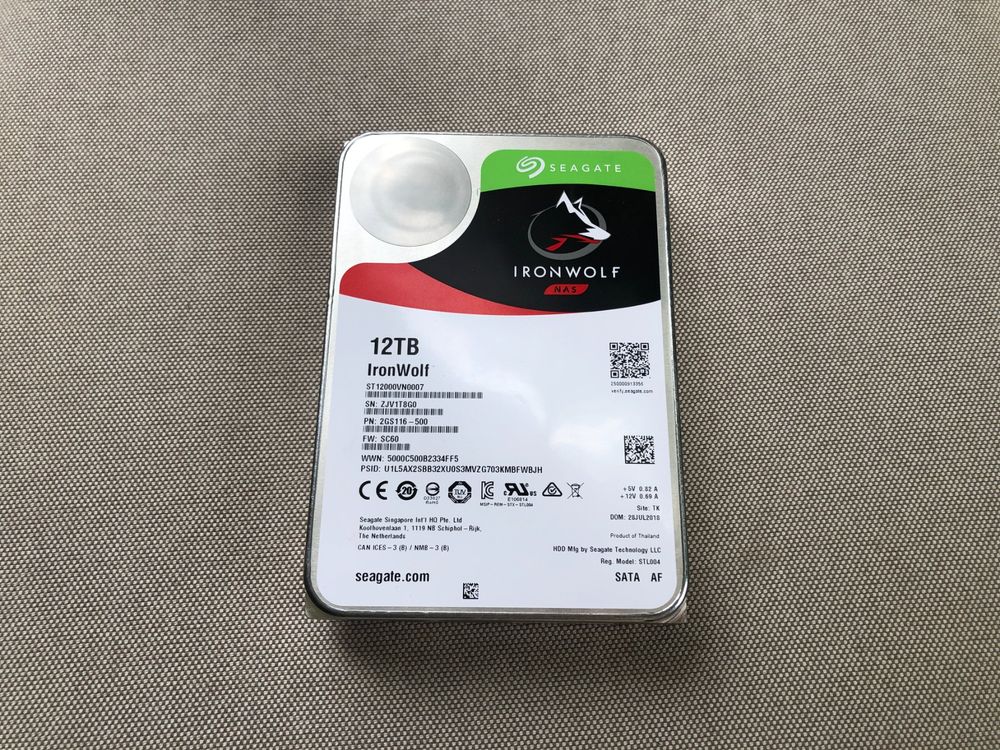 SEAGATE IronWolf Pro NAS HDD, 12TB, via CrystalDisk geprüft (Gebraucht ...