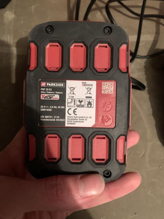 Lidl Parkside Akku V20 + Ladegerät (Neu (gemäss Beschreibung)) in ...