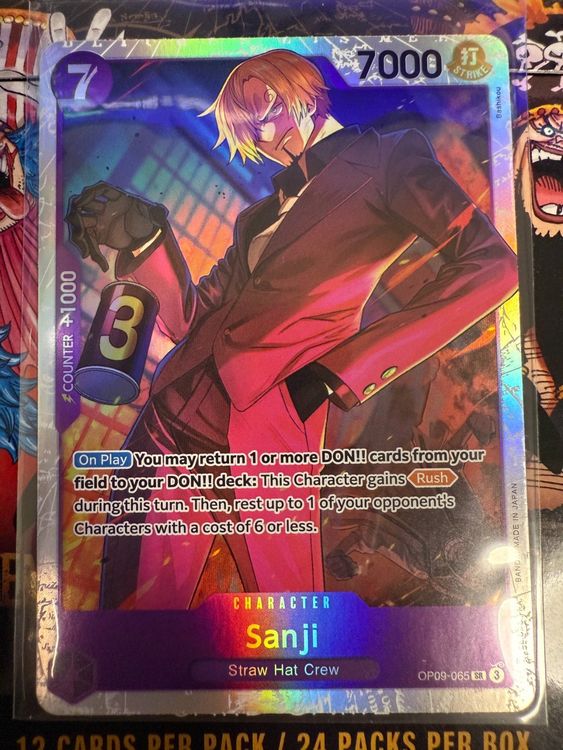 Sanji OP09-065 SR - One Piece Card Game (Neuf (Voir description)) à ...