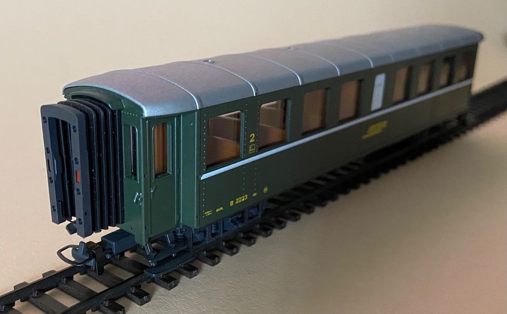 STL-Models; RhB Personenwagen 2.Kl. B 2223 (Defekt) in luzern für CHF 7 ...